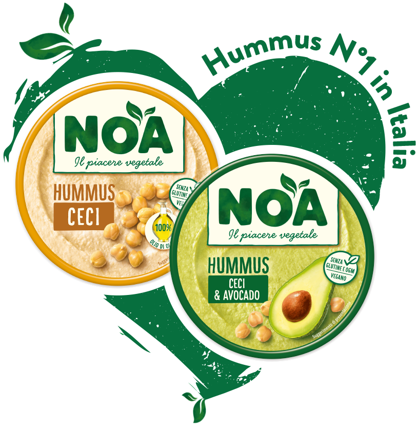 Hummus di Ceci NOA: Naturale, Originale, Autentico
